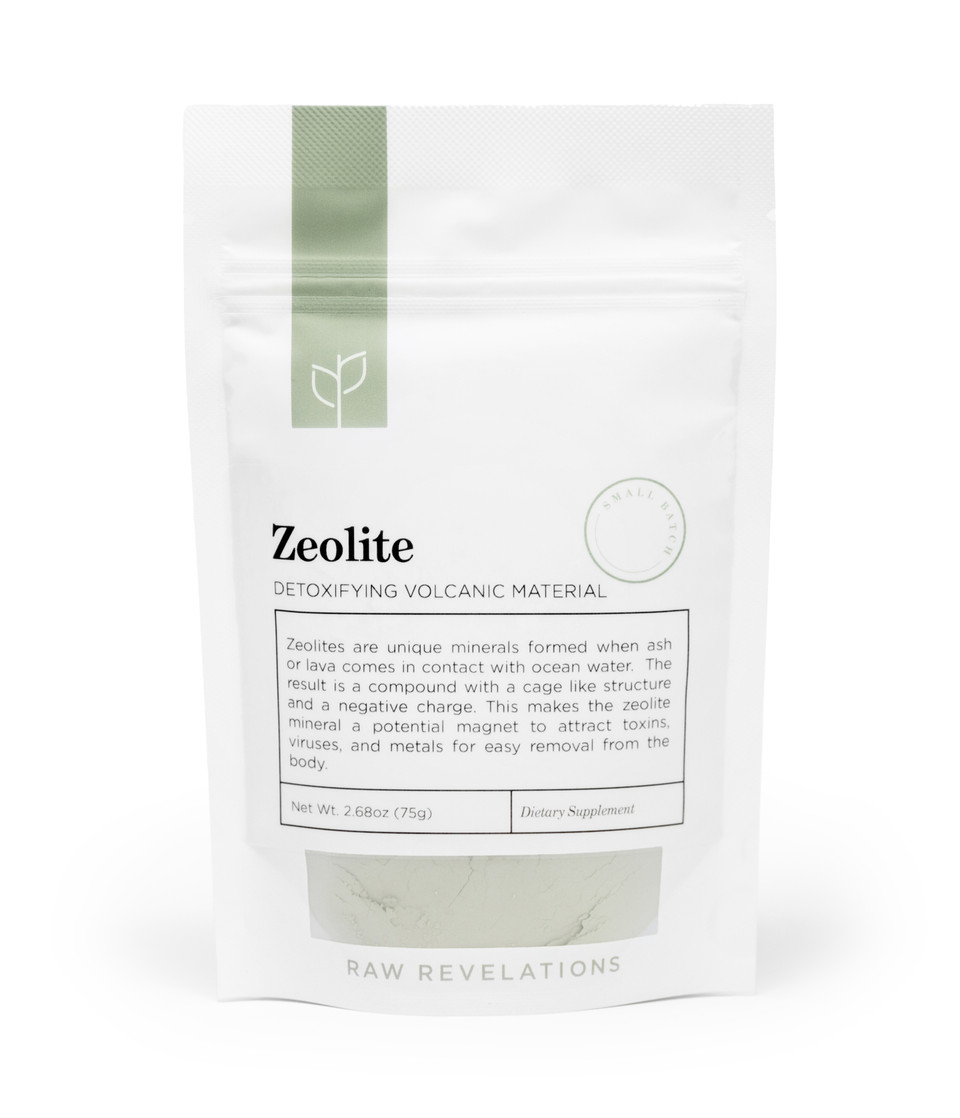 Buy Zeolite Powder 75g Online | Raw Revelations