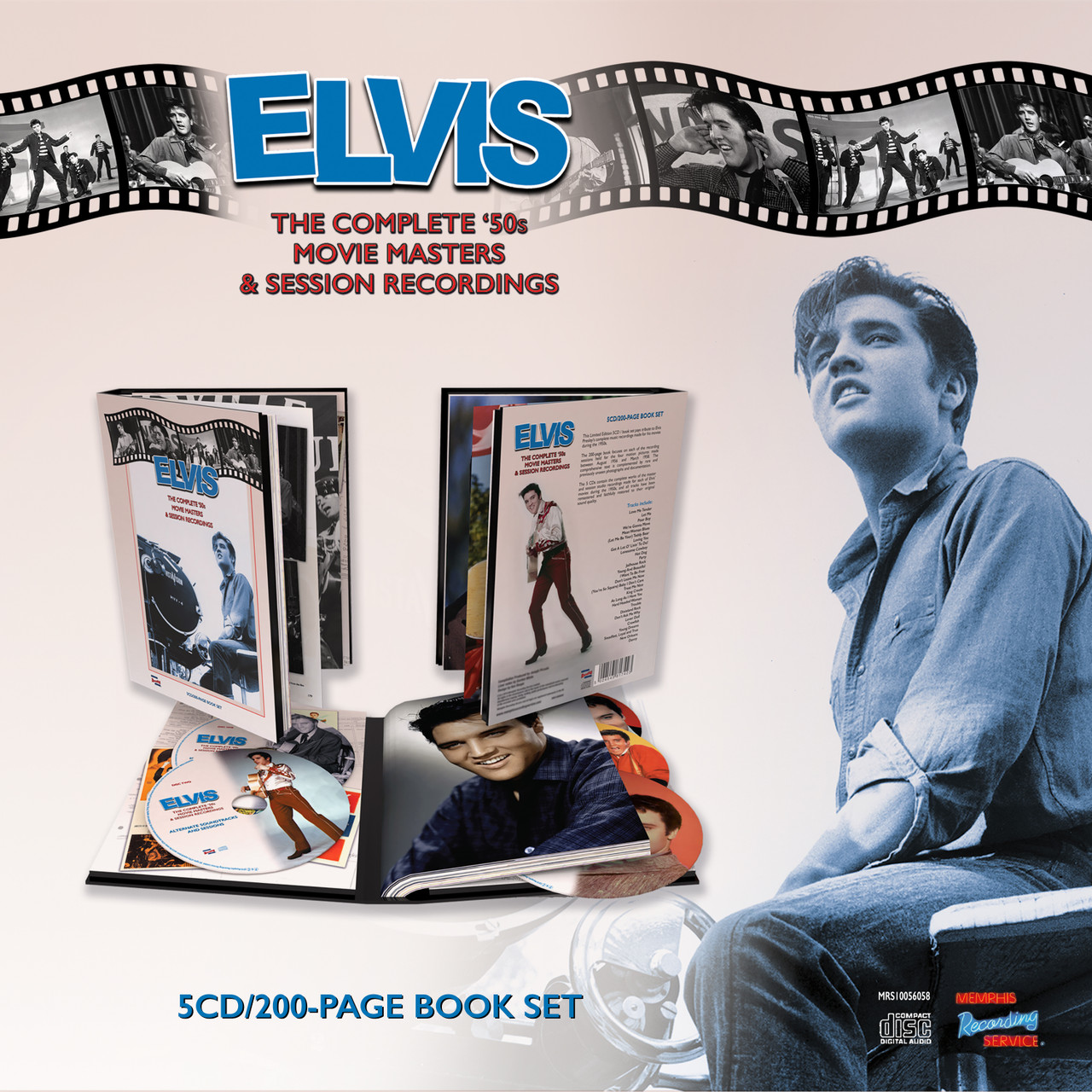 Elvis: The Complete '50s Movie Masters And Session Recordings 5 CD ...