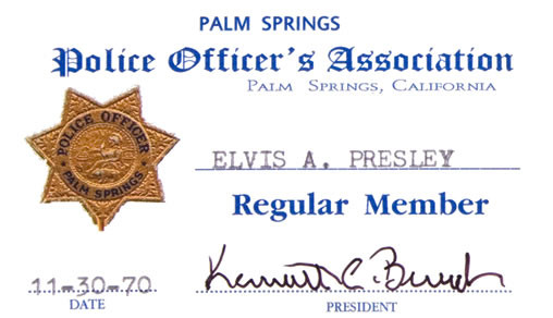 Elvis Presley DEA Credentials 2 Individual Cards (Laminated ...