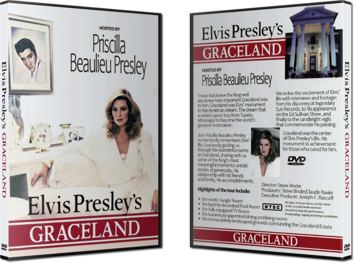 Elvis Presley's Graceland (1985) by Priscilla Beaulieu Presley DVD