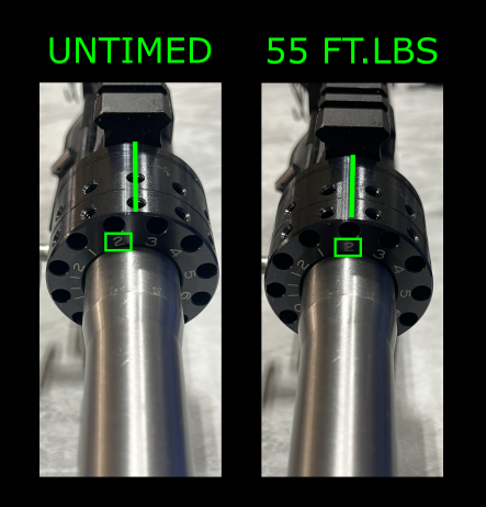 AR15 BAR Barrel Nut Steel Multi Index Upgrade