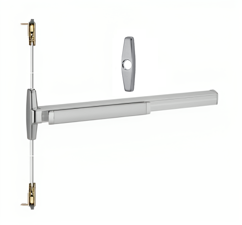 Von Duprin QEL3347ANL-OP Concealed Vertical Rod Exit Device with 388NL ...