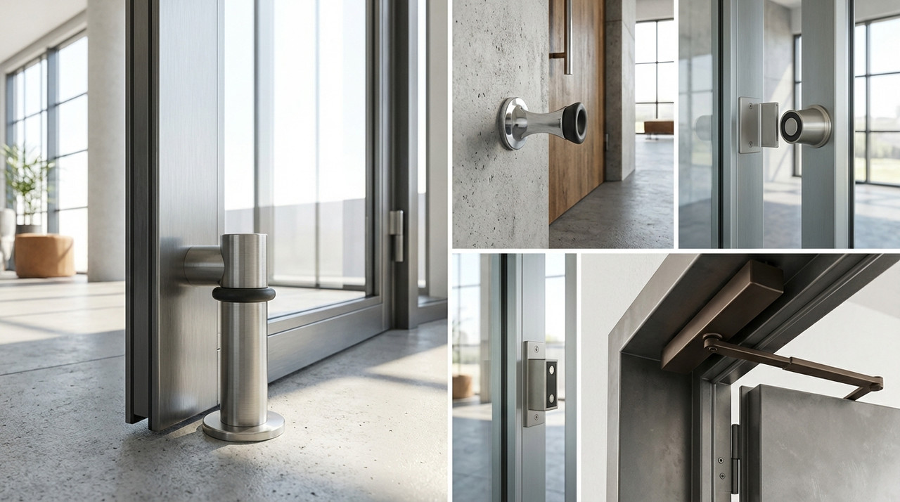 Commercial Door Stops for Heavy Doors: Guide - National Lock Supply