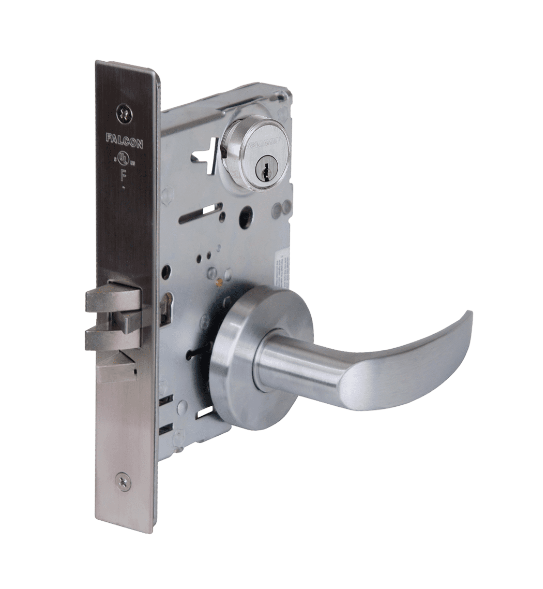 Falcon MA411P AG Asylum Mortise Lock