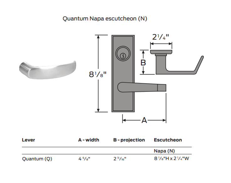 Falcon MA411P QN 626 Asylum Mortise Lock, Satin Chrome Finish