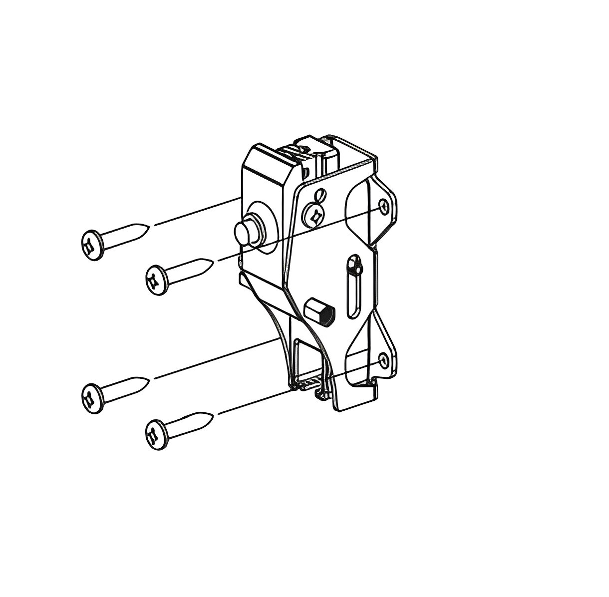 Von Duprin 050462 8827-F Top Latch Kit, Less Cover