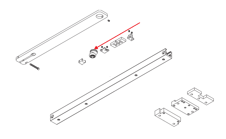 LCN 6030-3034 Track Roller