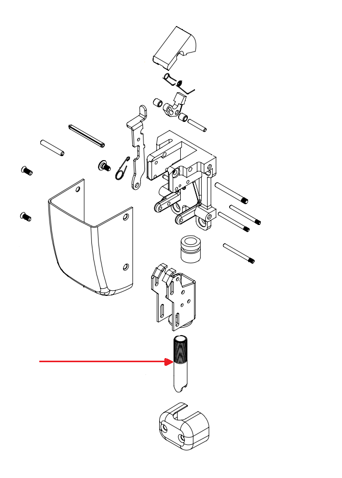 Sargent 670T 32D 84 Top Rod Kit, 8700, 9700, Satin Stainless Steel Finish