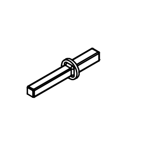 Sargent 730-2 ET Spindle Retrofit Kit, 700 Series, 2" Door