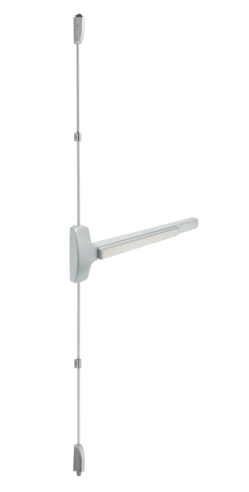 Falcon F-25-V EO Fire Rated Surface Vertical Rod Exit Device, Exit Only