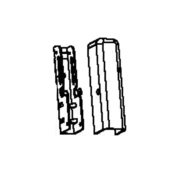 Detex 104070 V50 Series Part, Bottom Bolt and Cover Kit