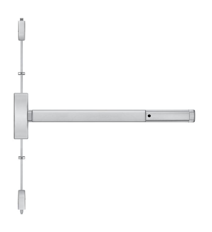 PHI Precision 2201 Surface Vertical Rod Exit Device, Exit Only