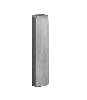 PHI Precision 2901 Narrow Stile Cover Plate Trim, Exit Only
