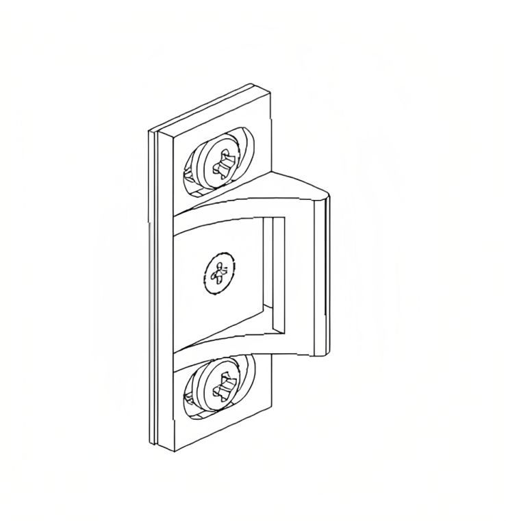 Detex V40 HD 99 Value Series Rim Exit Device, Hex Dogging, Surface Strike