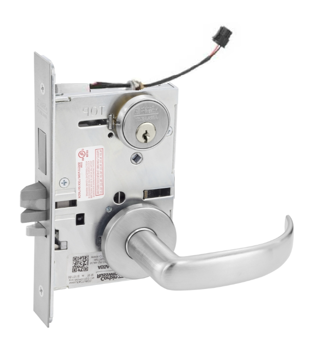 Corbin Russwin ML20914 Mortise Electrified Lock, Outside Cylinder Override