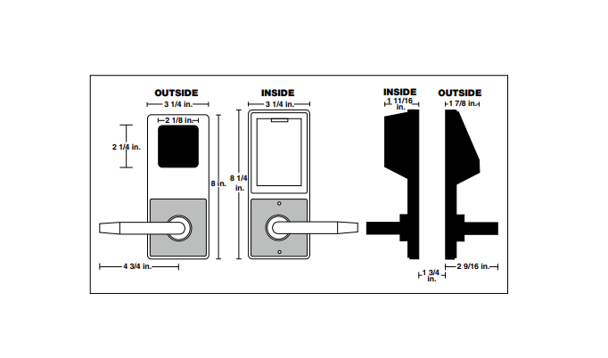 Alarm Lock DL2700IC Trilogy Electronic Digital Cylindrical Lock, SFIC ...
