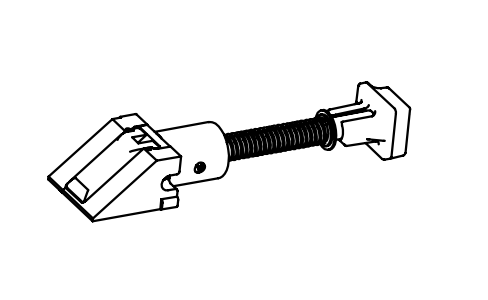 Sargent 82-5263 8200 Mortise Lock Part, Latchbolt Assembly