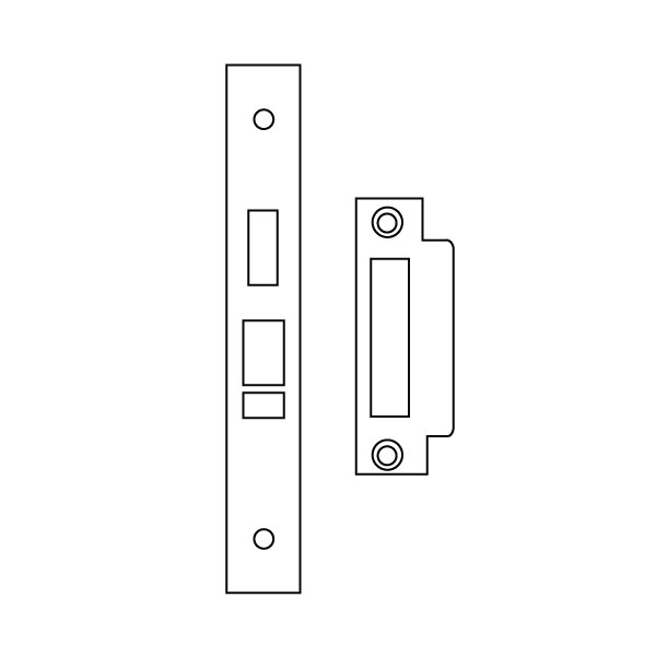 Accentra (Yale) 50-0020-8820 8800 Mortise Lock Part, Armor Front and ...