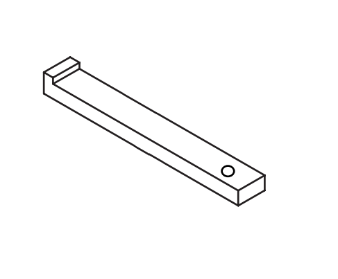 Accentra (Yale) 50-1198-0007-048 F1198 Threaded Hook Spindle