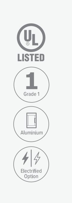 Adams Rite 8400 Life-Safety Narrow Stile Mortise Exit Device