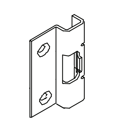 Adams Rite 22-0430 Strike for 3700, 8700, 8800 Rim Exit Device