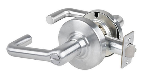Schlage ND44S TLR Heavy Duty Hospital Privacy Lever Lock, Tubular Style