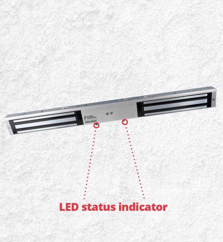Alarm Controls 600DLB Electromagnetic Double Magnetic Lock w ...