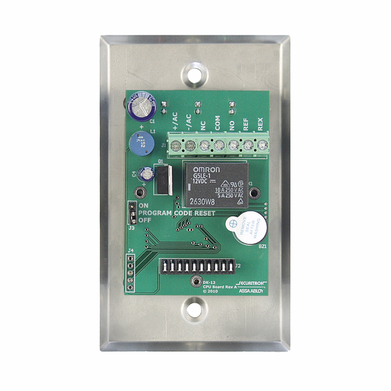 Securitron Dk 12 Digital Keypad System With Illuminated Keys Single Gang