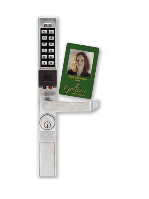 Alarm Lock PDL1300ET Trilogy Narrow Stile Proximity Retrofit Outside ...