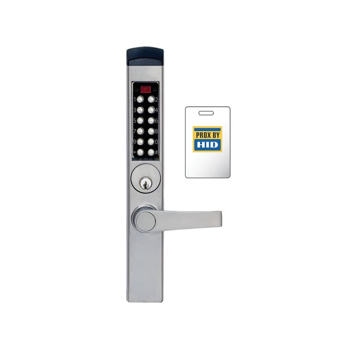 Dormakaba E-Plex E3765MSNL Narrow Stile Lever Trim for Mortise ...
