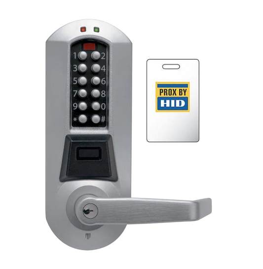 Dormakaba E-Plex E5732 Electronic Pushbutton Cylindrical Prox Lock w/ 2 ...