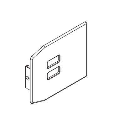 LCN 4640-334 End Cap for 4640 Series