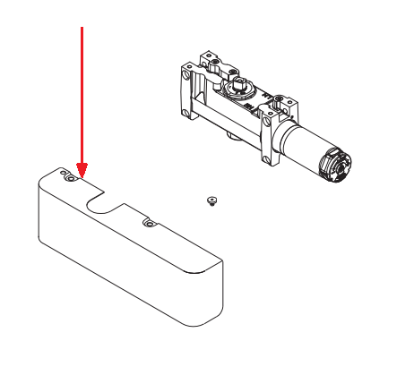 LCN 4010-72MC Metal Cover