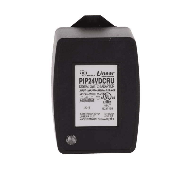 Nortek Control PIP Plug-In Power Supply, EISA Compliant, Auto-Resetting ...