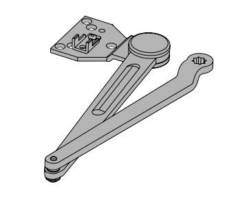 Falcon SC70A-3077DS AL Dead Stop Parallel Arm for SC70 Series Closer ...