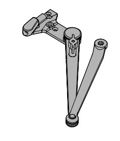 Falcon SC70A-3049SS AL Hold Open Spring-n-Stop Arm for SC70 Series ...