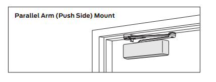 LCN 1261 EDA Cast Iron Door Closer w/ Extra Duty Arm