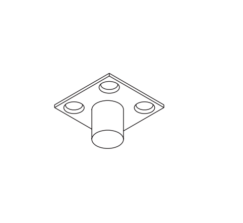 Kawneer KW033920 Top Strike Package for Falcon 1690 and 1990 Exit Device