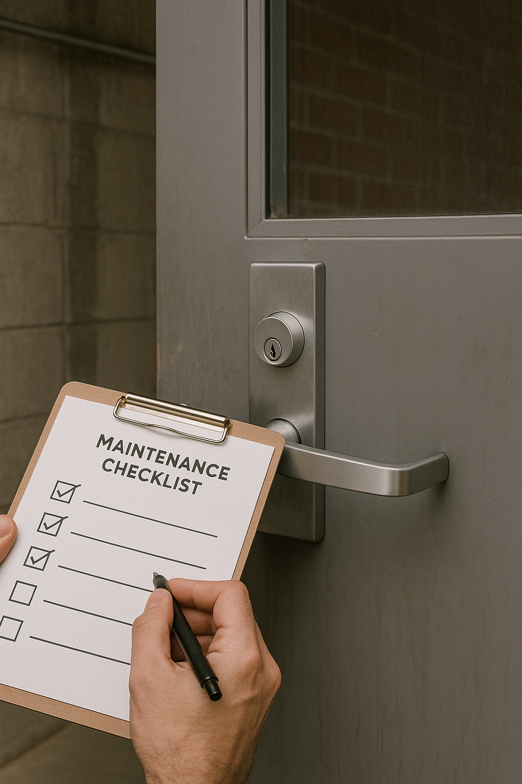 Commercial Door Lock Maintenance Checklist for 2025 - National Lock Supply