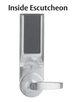 Sargent KP10XG77 LL 10-Line Cylindrical Keypad Lock w/ L Lever