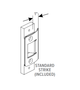 Adams Rite 8400 Life-Safety Narrow Stile Mortise Exit Device