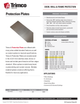 Trimco K0050 630 Kick Plate, Satin Stainless Steel Finish