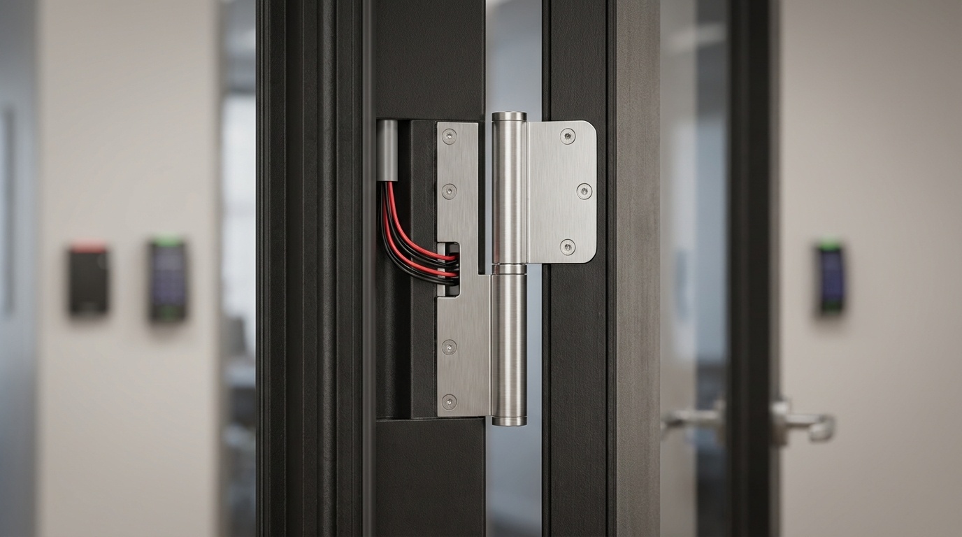 Electrified Hinges vs Door Loops vs Power Transfer Devices - National ...