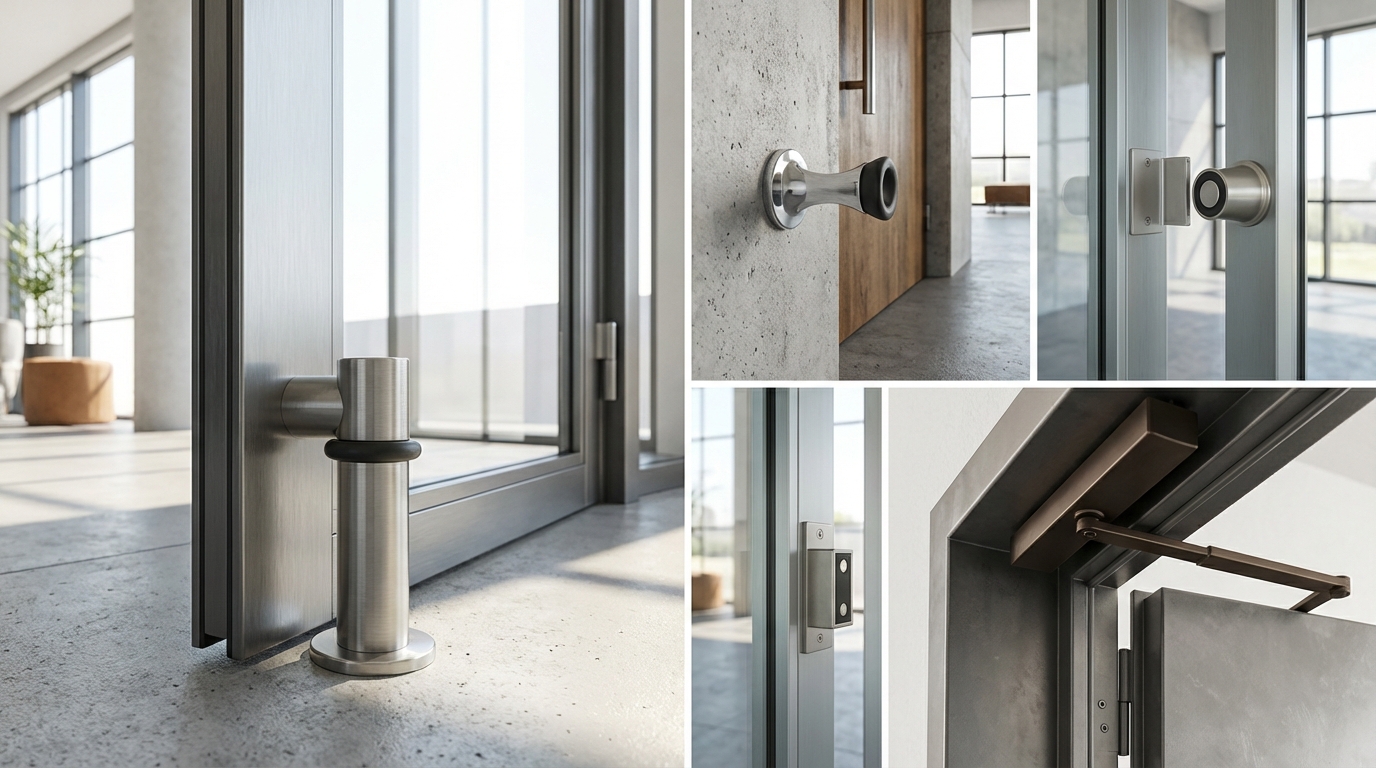 Commercial Door Stops for Heavy Doors: Guide - National Lock Supply