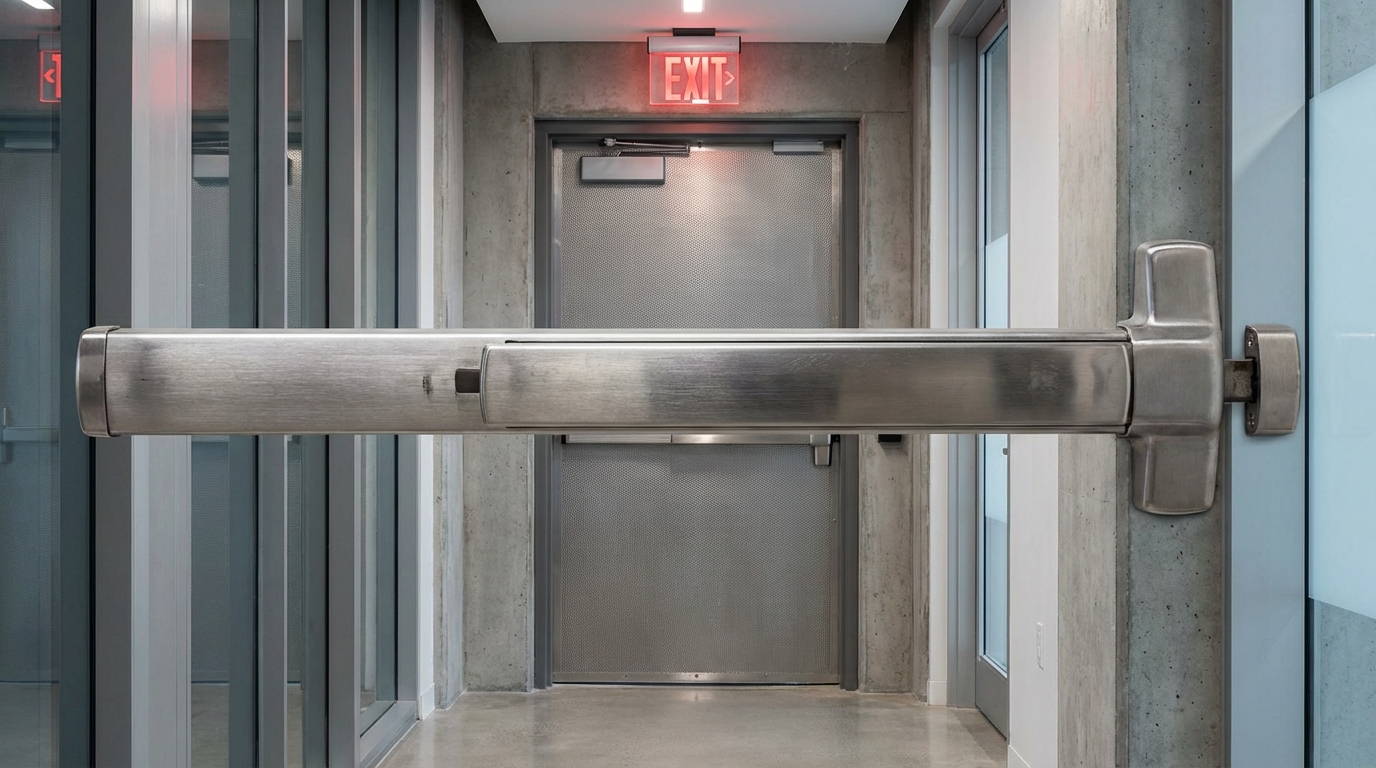 How to Choose the Best Commercial Panic Exit Devices - National Lock Supply