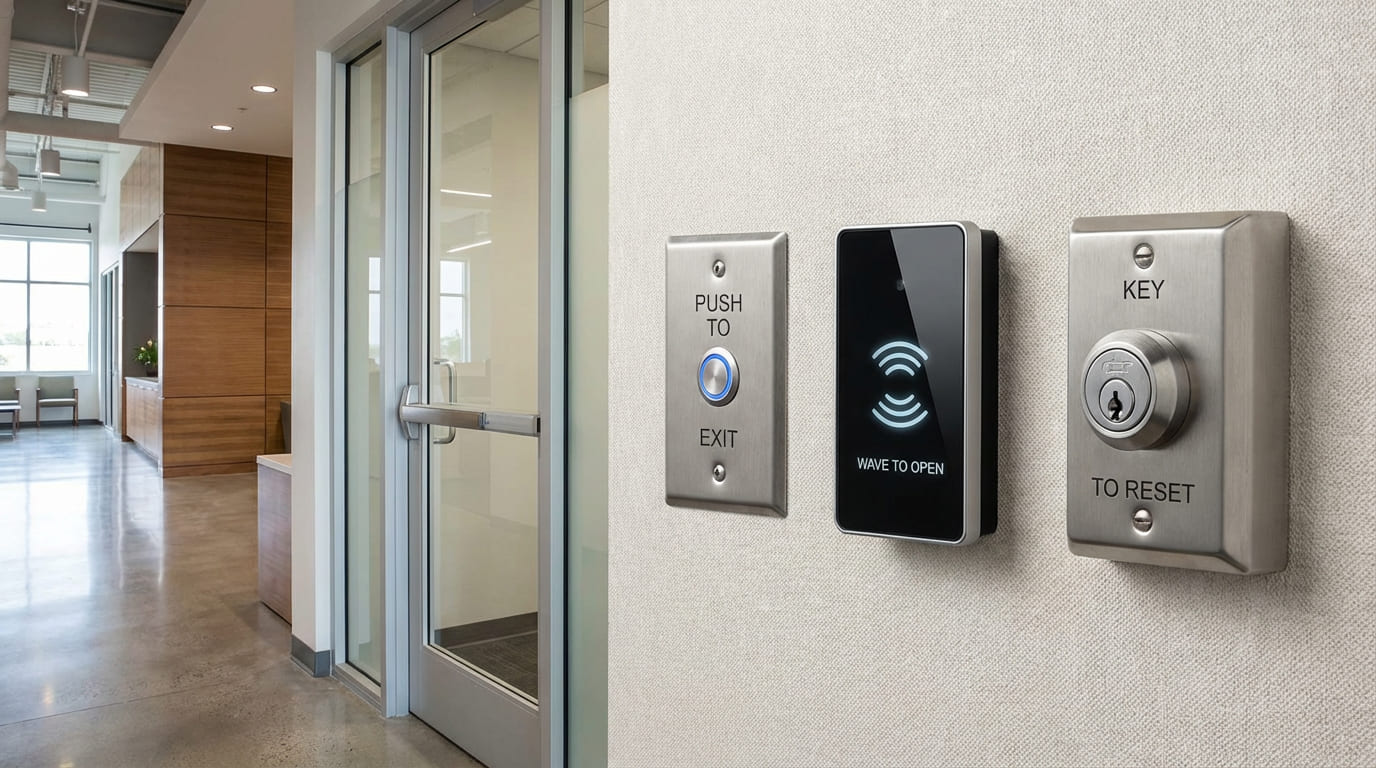 How to Choose a Request-to-Exit Device (REX) - National Lock Supply