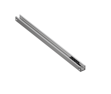 LCN 6030-3038B 689 Standard Track w/ Bumper, Aluminum Finish
