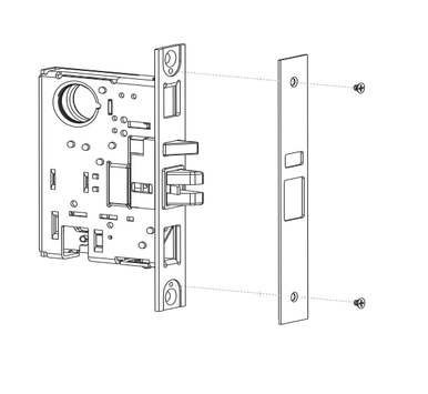 PHI EM303F FSE 630 Electrified Mortise Lock Body, 03 Function, Fire ...