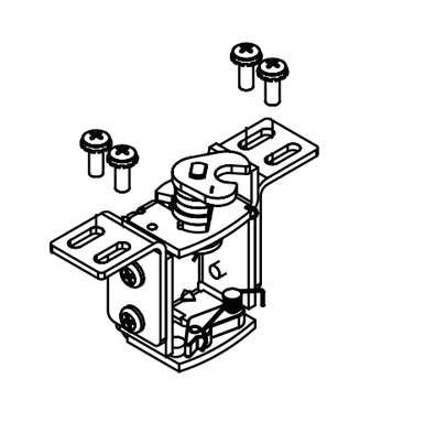 Adams Rite 31-0579-02 3600 Series Concealed Vertical Rod Part, Actuator ...