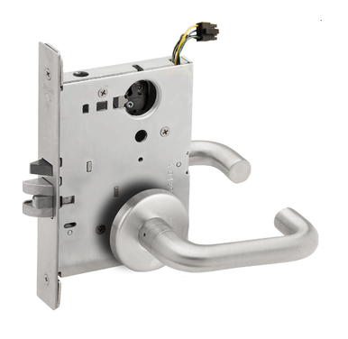 Schlage L9090EL 03B Electrified Mortise Lock, Fail Safe, No Cylinder ...